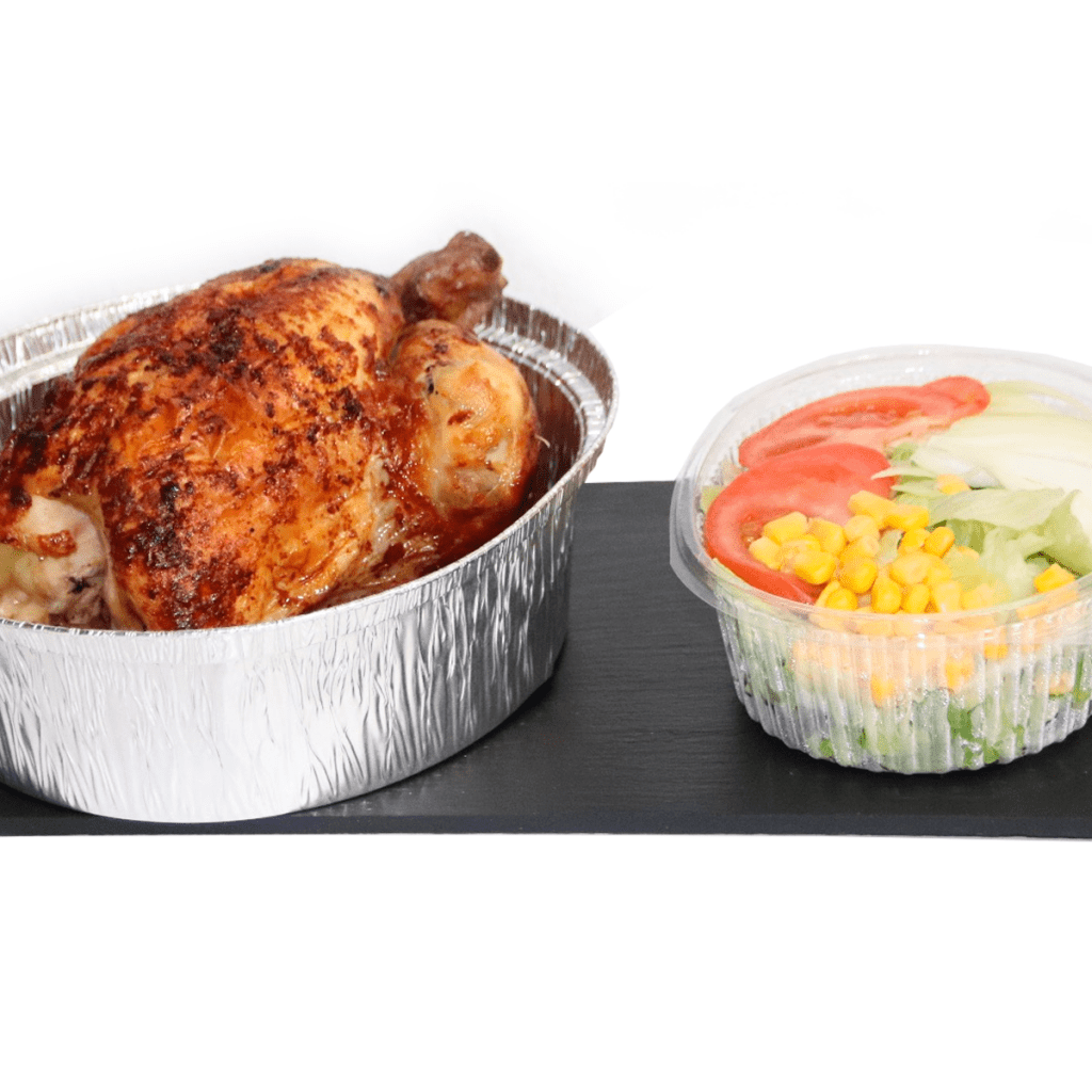 Menú 1 Pollo con Ensalada Mixta - Pollos San Juan